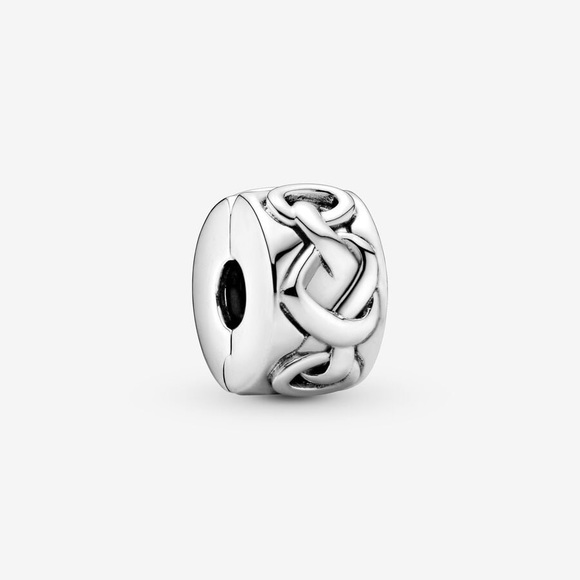 Pandora | Jewelry | Pandora Knotted Hearts Clip Charm | Poshmark